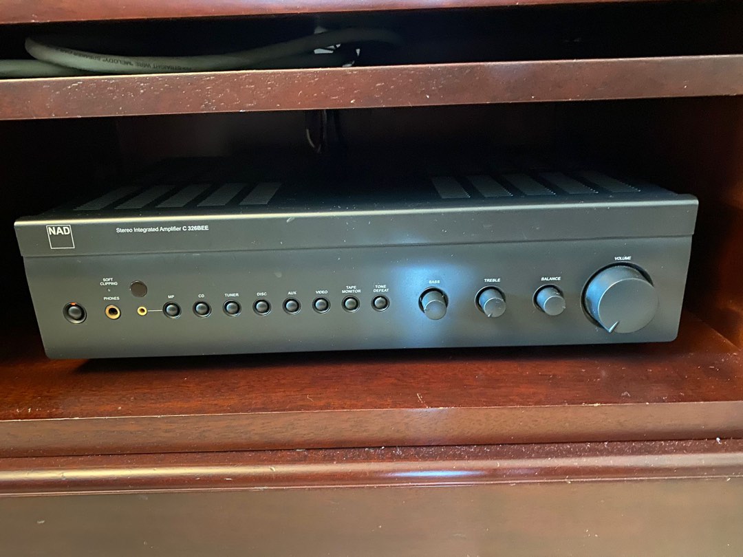 amplifier-nad-c326bee-audio-soundbars-speakers-amplifiers-on-carousell