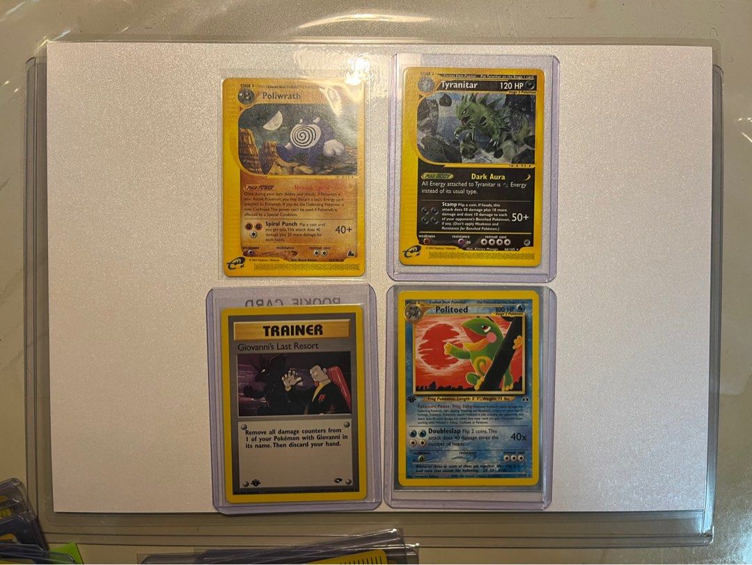 Aquapolis/Skyridge Pokemon Holo Vintage, Hobbies & Toys, Toys & Games ...