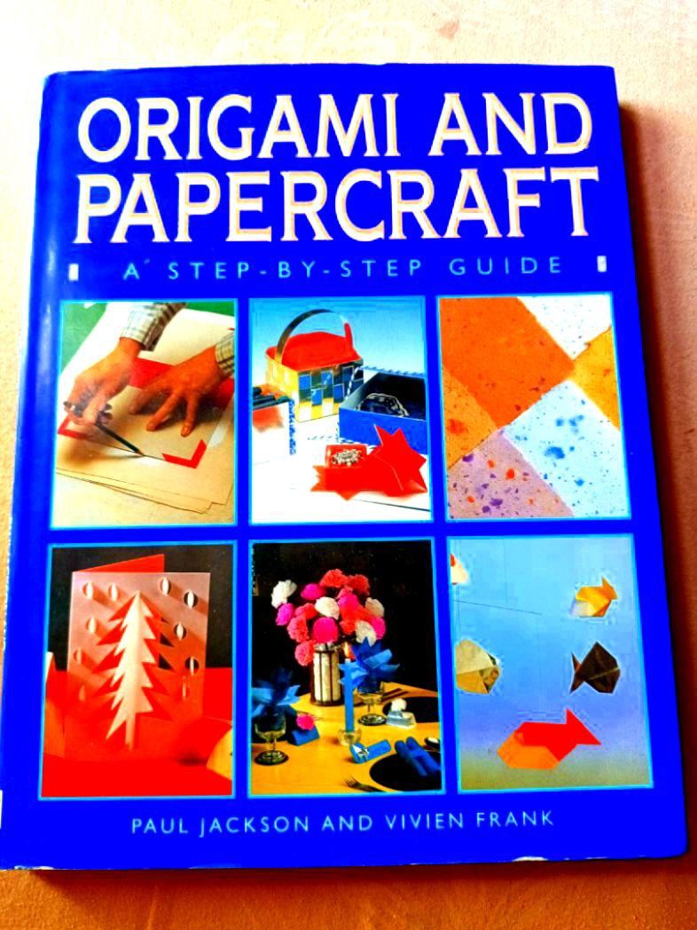 Art design book hardcover origami and papercraft paul jackson pick up ...