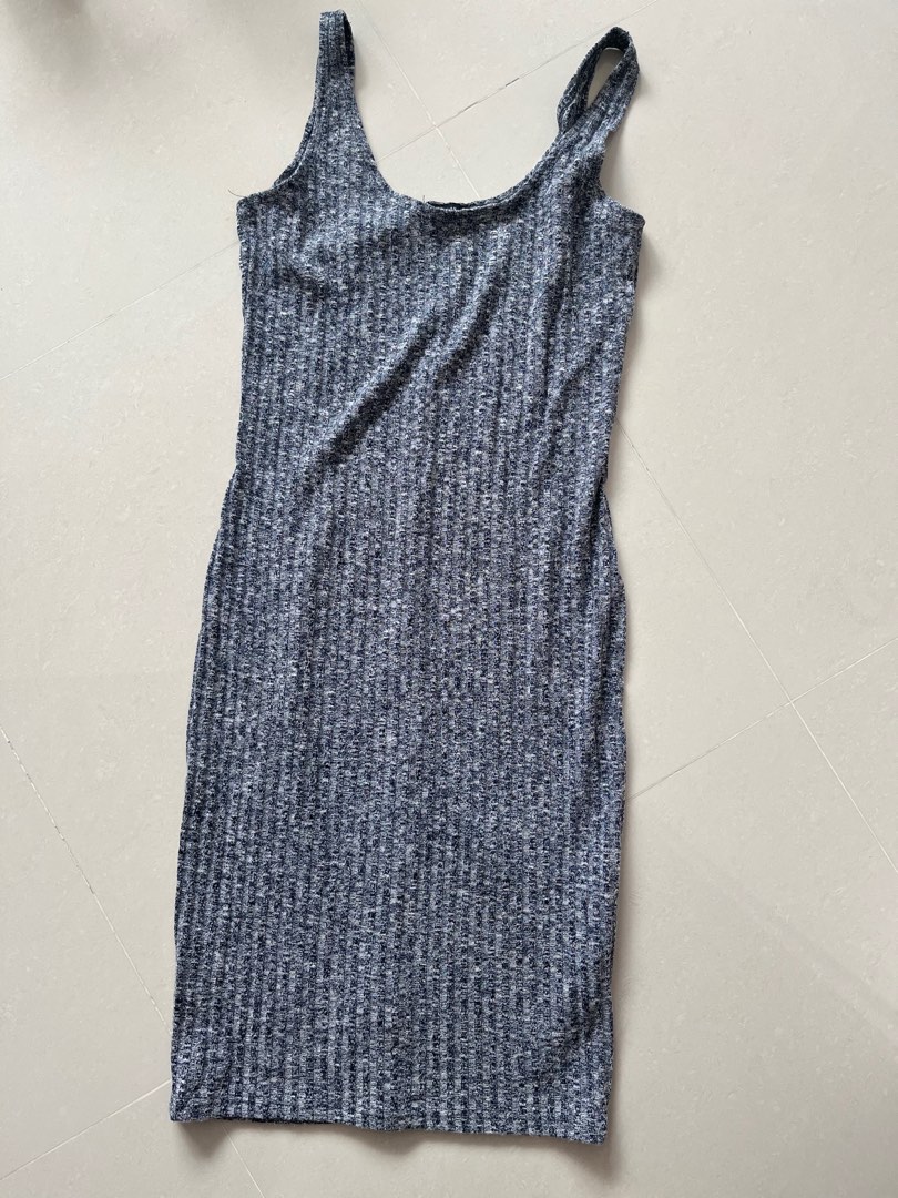 Ash blue dress, Women's Fashion, Dresses & Sets, Dresses on Carousell