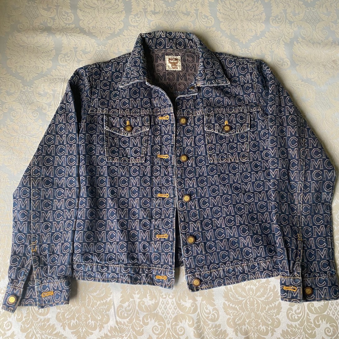 Authentic MCM Vintage Denim Jacket on Carousell