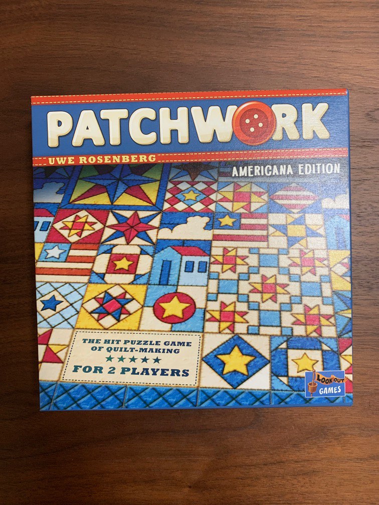 (Authentic) Patchwork Americana board game, Hobbies & Toys, Toys & Games on Carousell