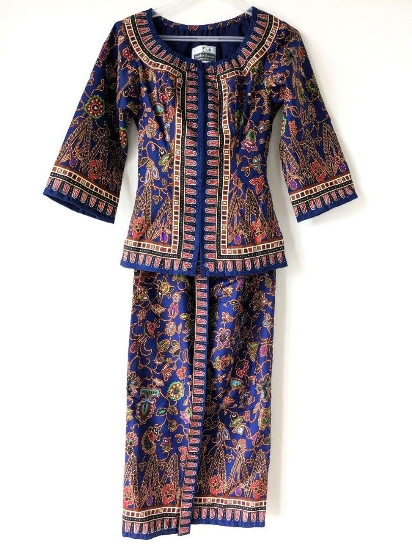 Authentic Singapore Airlines SIA SQ Cabin Crew Sarong Kebaya Uniform ...