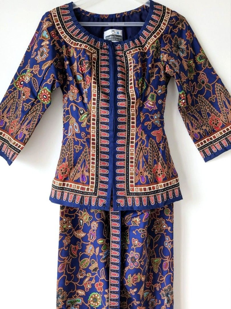 Authentic Singapore Airlines SIA SQ Cabin Crew Sarong Kebaya Uniform ...
