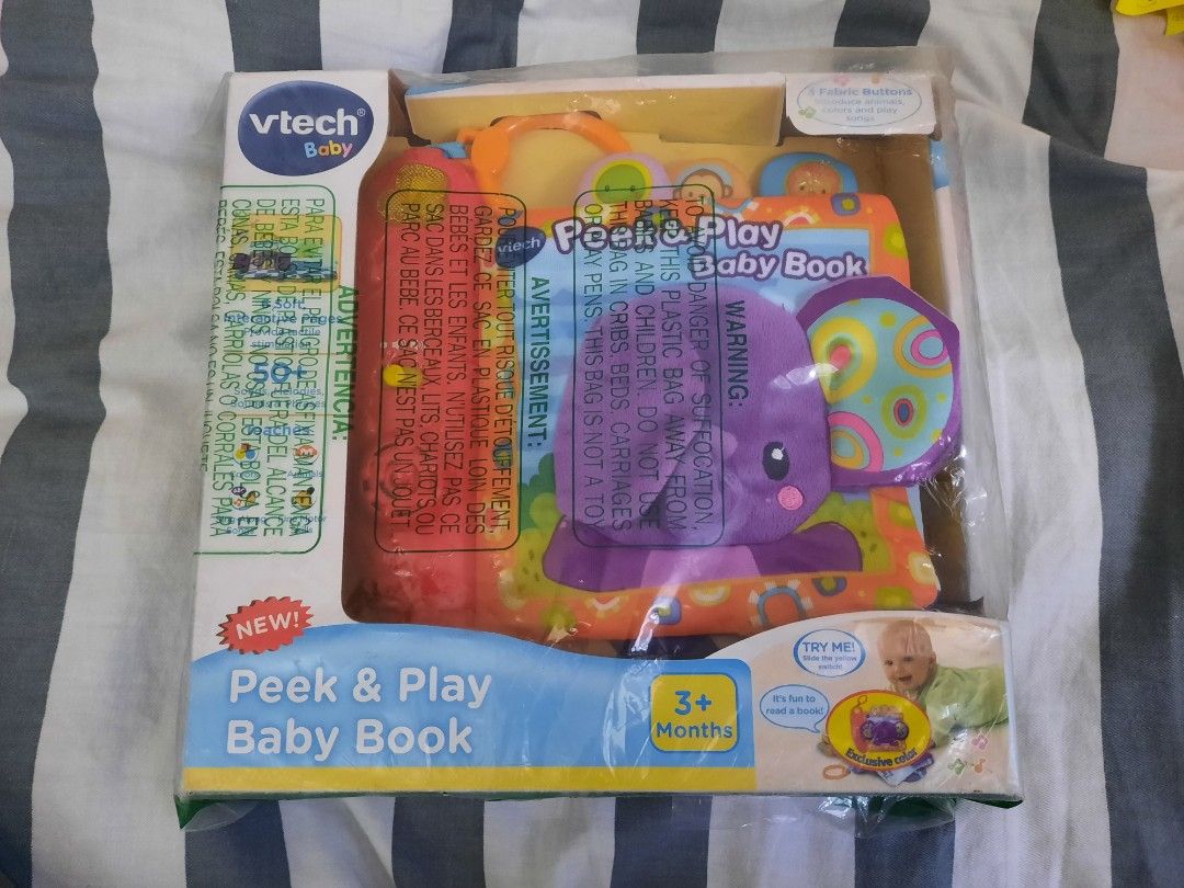 Brand New:electric Baby Toys vtech music book baby peek play, Babies ...
