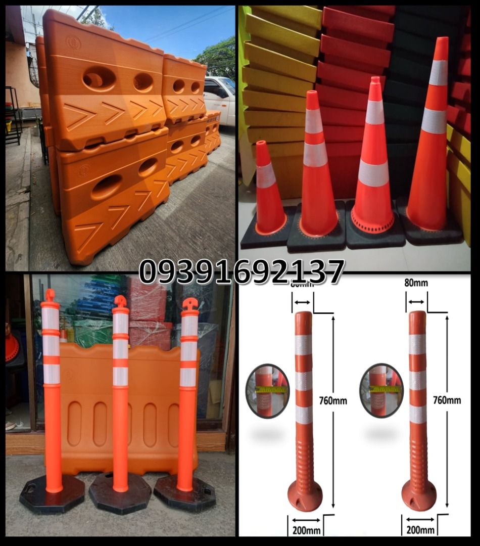 barrier cone bollard bollard post, Commercial & Industrial ...