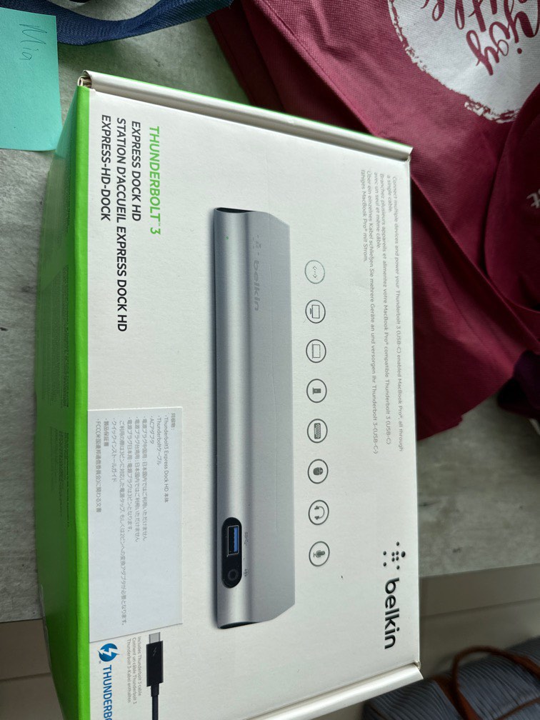 Docking station - BELKIN THUNDERBOLT, Computers & Tech, Office ...