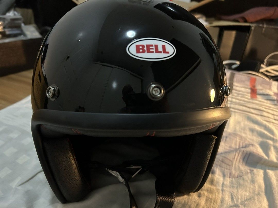 Bell Helmet Custom 500 (half face), Motorbikes, Motorbike Parts ...