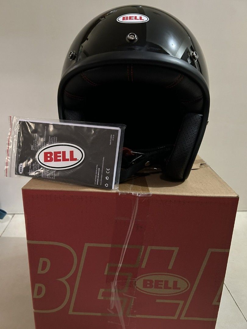 Bell Helmet Custom 500 (half face), Motorbikes, Motorbike Parts ...