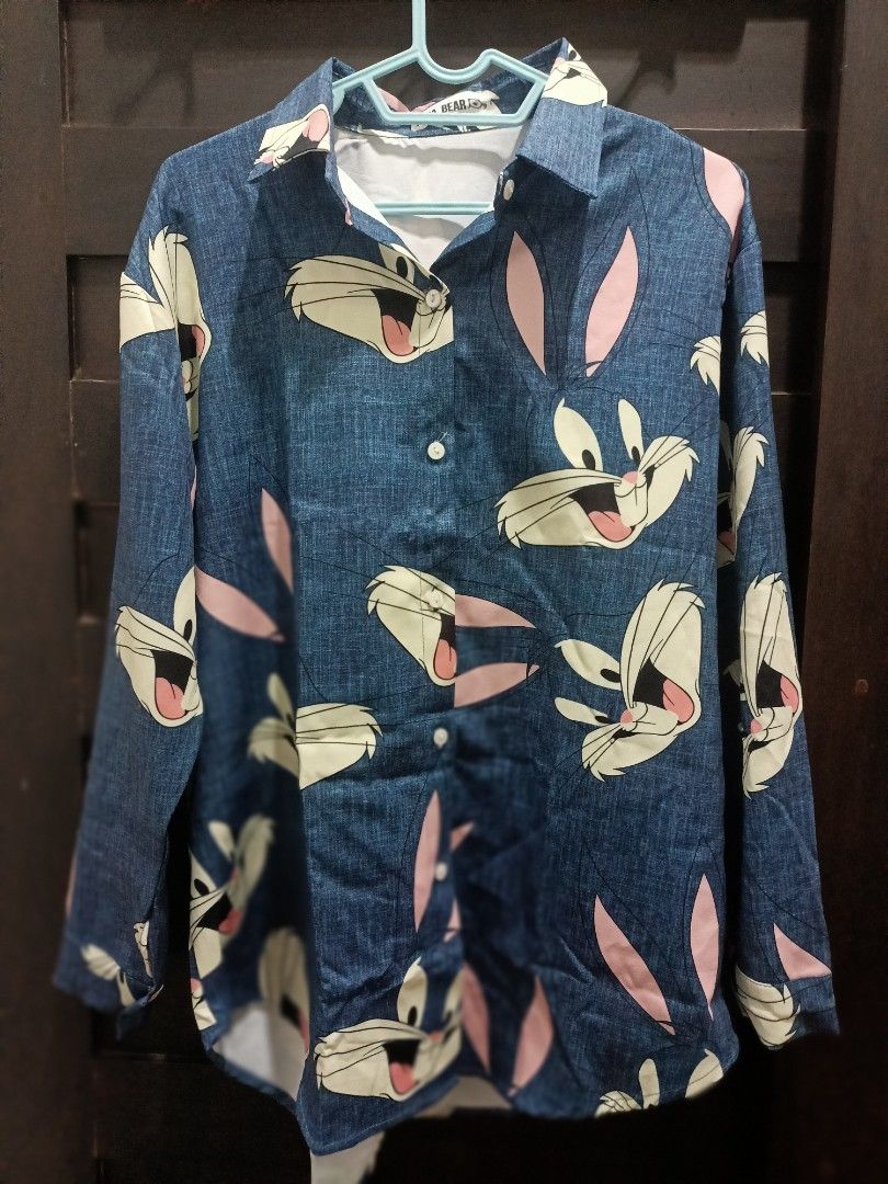 Blouse wanita Bugs Bunny New Bangkok, Fesyen Wanita, Pakaian Wanita ...
