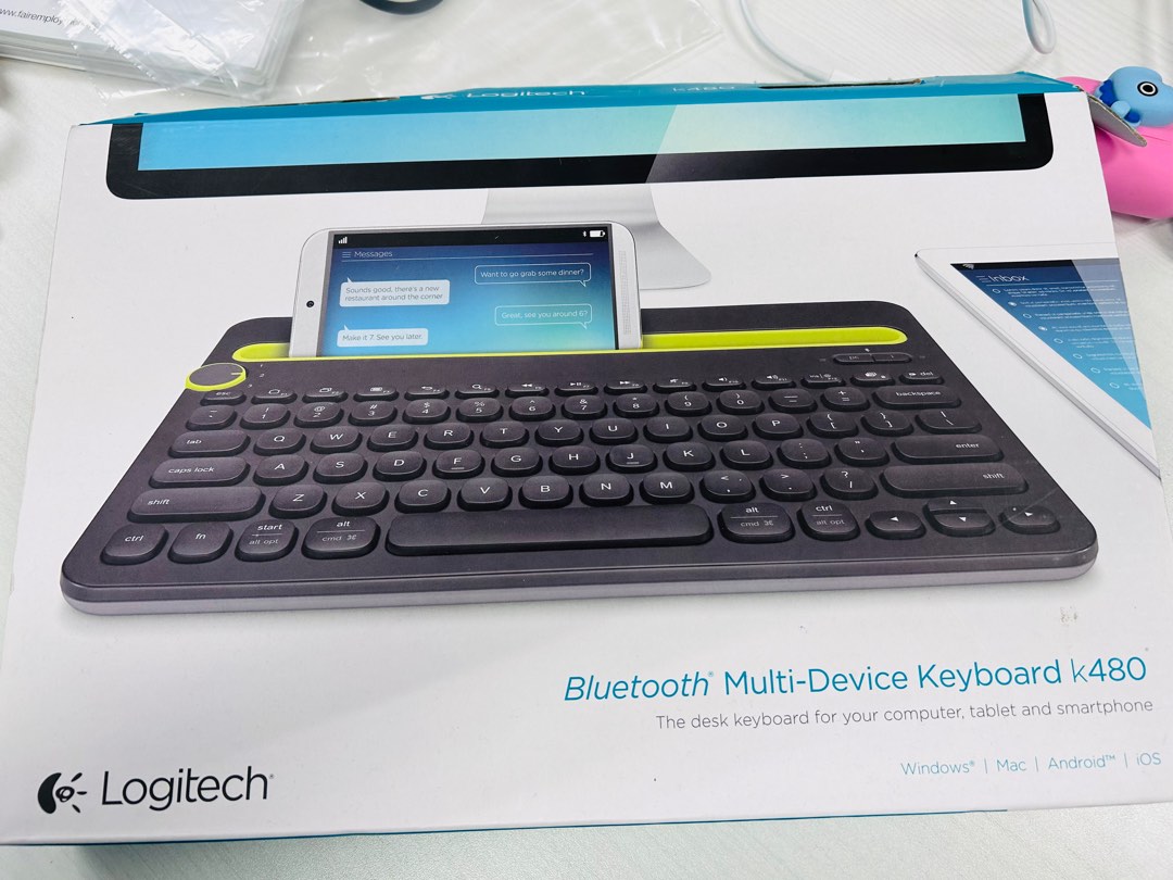 Bluetooth multi device keyboard K480, Computers & Tech, Parts & Accessories, Computer Keyboard ...
