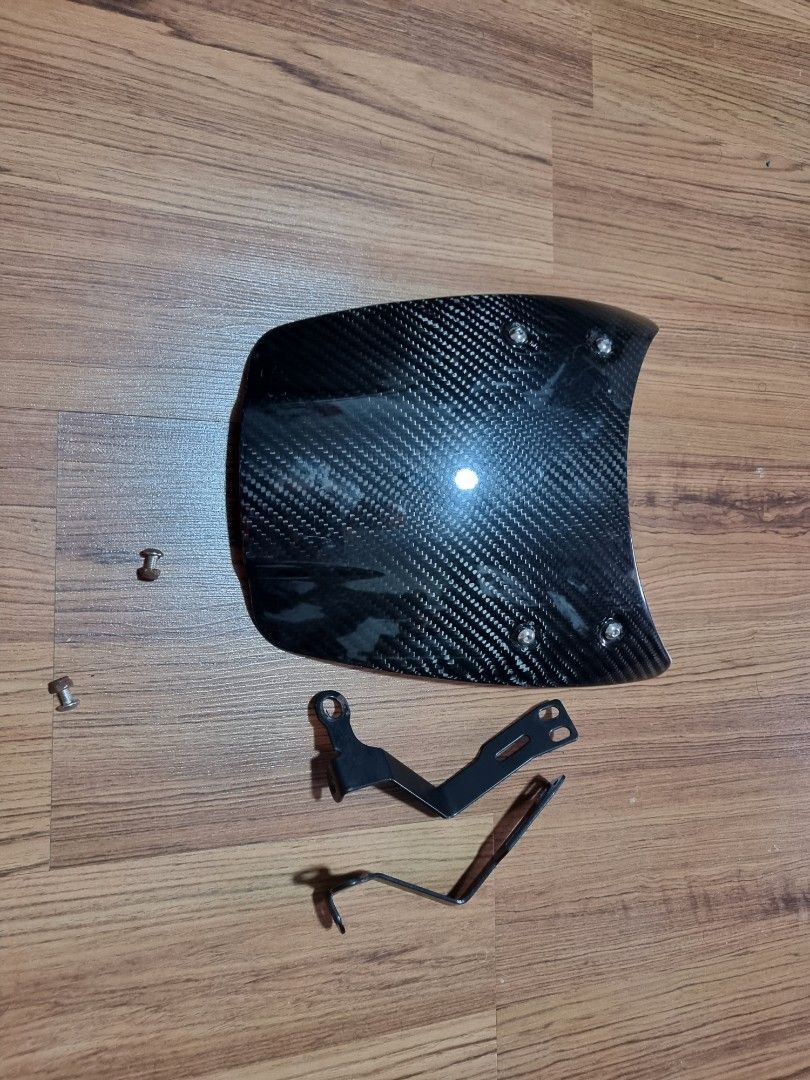 BMW R Nine T Carbon Fibre Windscreen, Motorcycles, Motorcycle ...