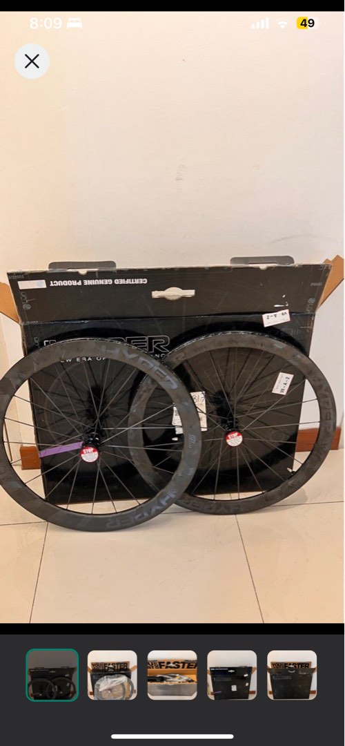 BNIB Winspace Hyper wheel 2023 D45, Sports Equipment, Bicycles & Parts ...