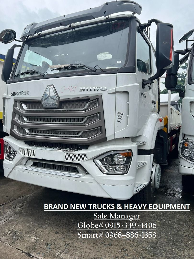 Boom Truck Cargo Howo NX 10tons 10wheeler Brandnew euro2, Special ...