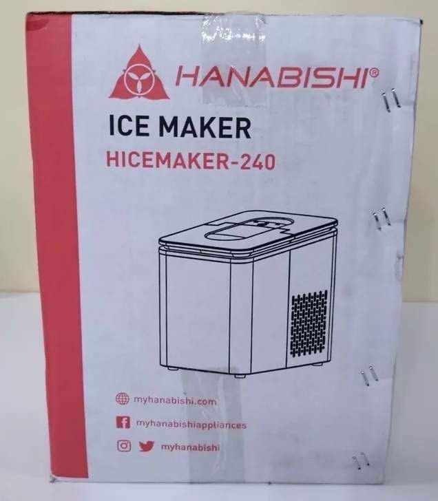 Brand New! Hanabishi Ice Maker 2.2L Capacity, TV & Home Appliances ...