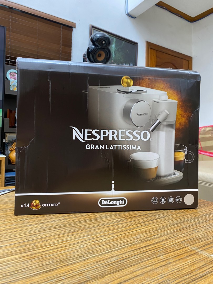 BRAND NEW Nespresso Gran Latissima Coffee Machine White, TV & Home ...