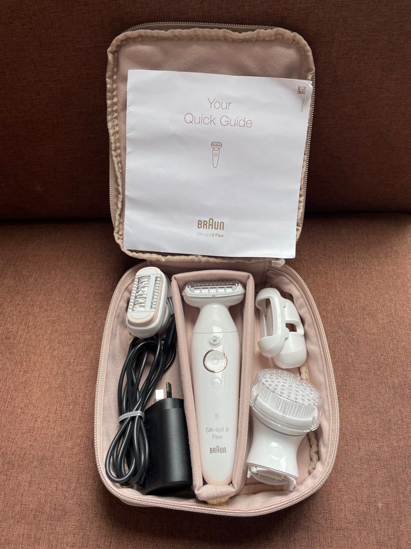 BRAUN silk epil 9 Flex authentic original, Beauty & Personal Care, Bath ...