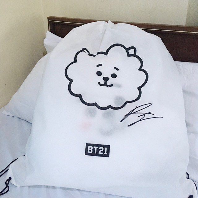 BT21 RJ Face Cushion (42cm) on Carousell