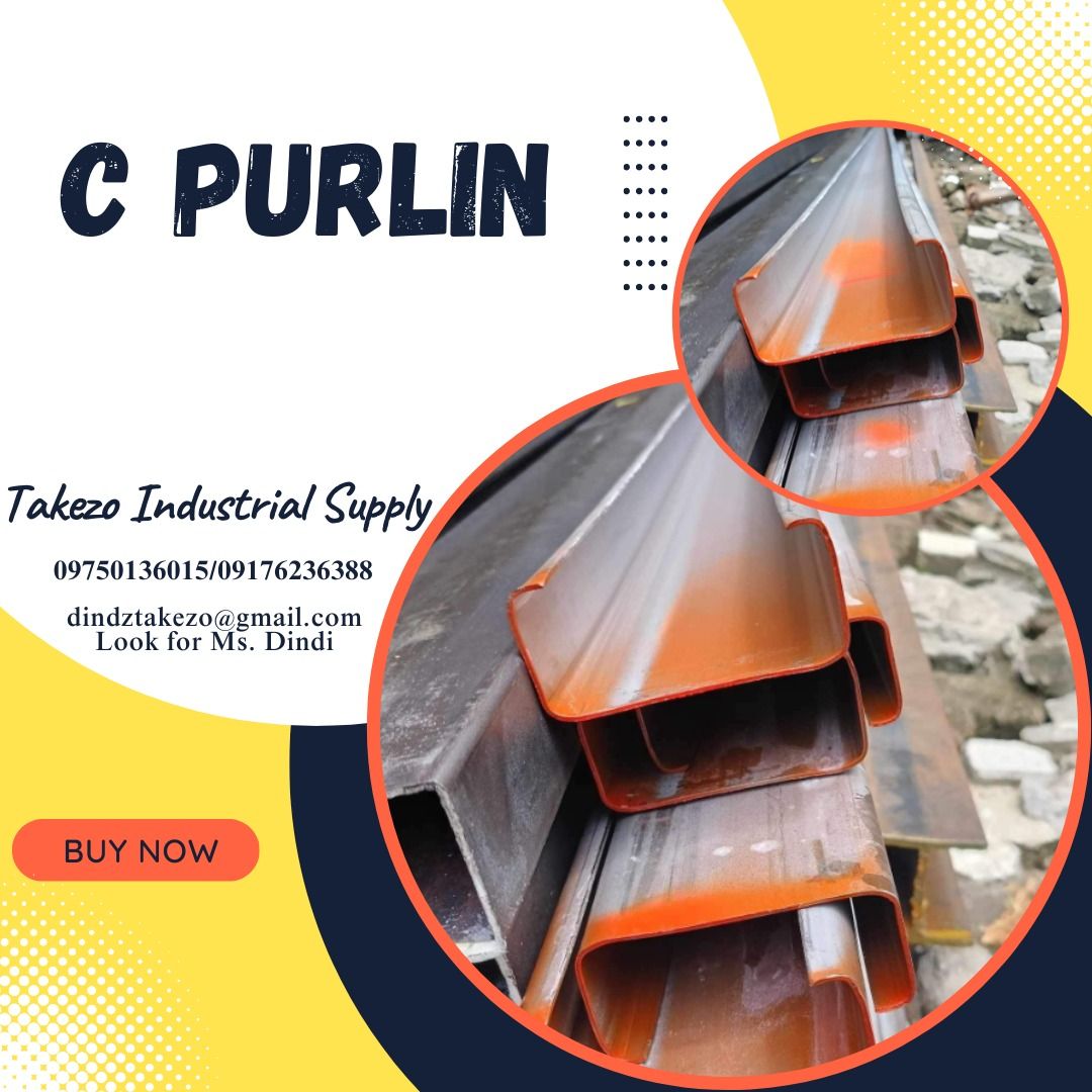 C purlin, Commercial & Industrial, Industrial Equipment on Carousell