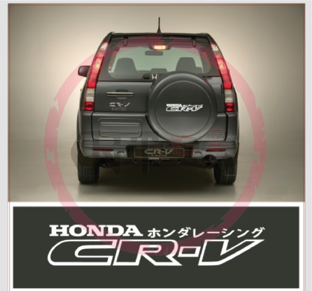 CFS537 Honda Vintage Crv Cr-V Rd1 Rd2 Rd3 RD5 Spare Tyre Stiker Sticker ...