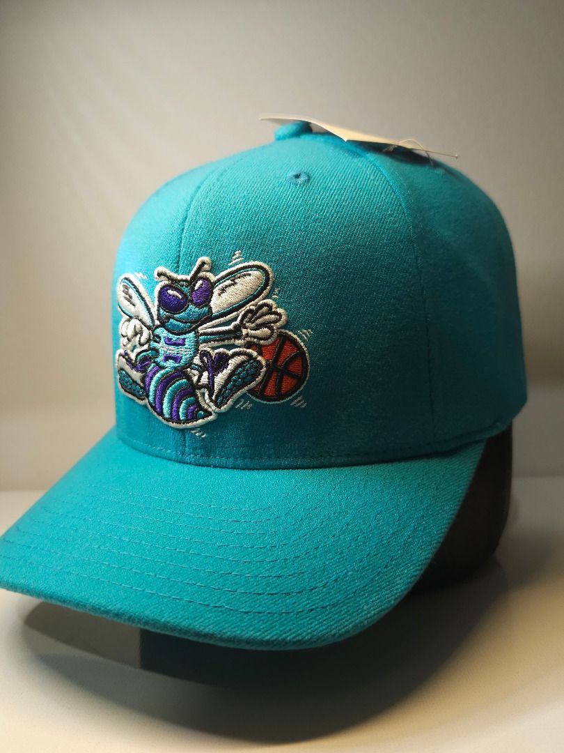 CHARLOTTE HORNETS OG LOGO BLUE REG FRAME M&N Mitchell and Ness, Men's ...