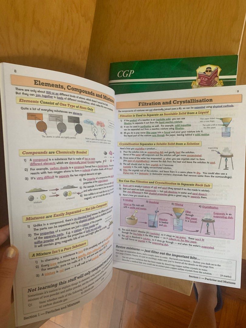 iGCSE edexcel Chemistry CGP revision guide 雞精, 興趣及遊戲, 書本 & 文具, 教科書 ...