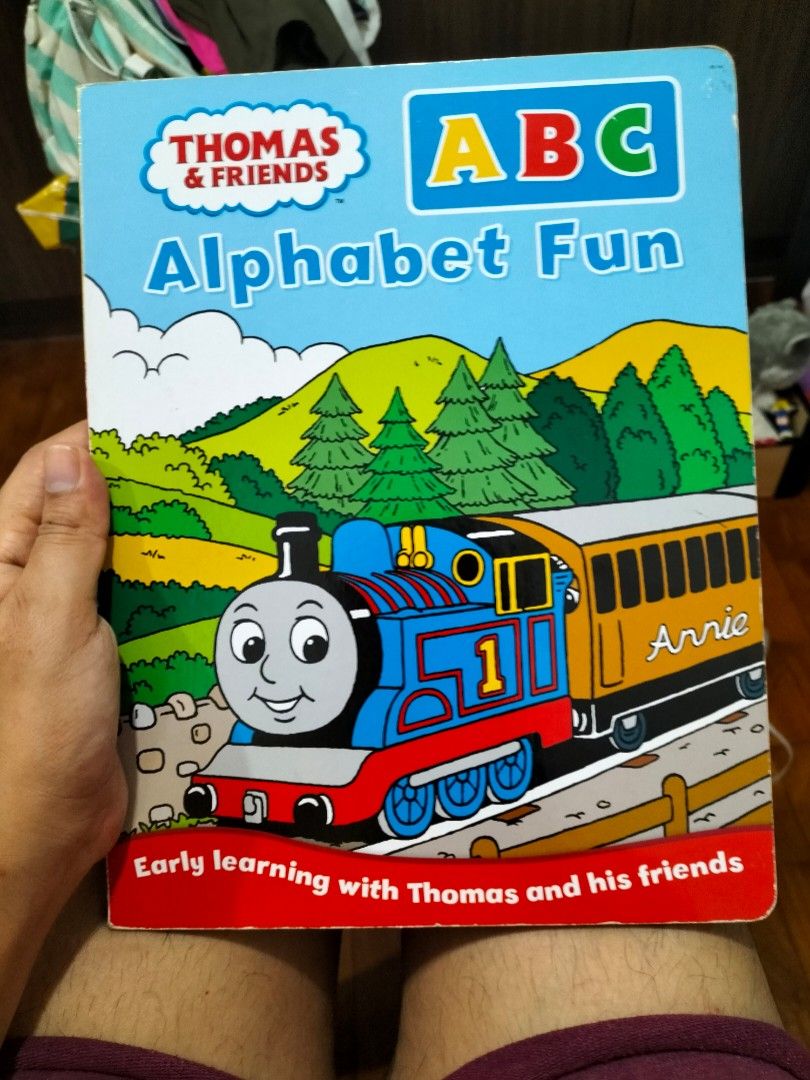 Children Books Thomas & friends ABC alphabet fun big board book ...