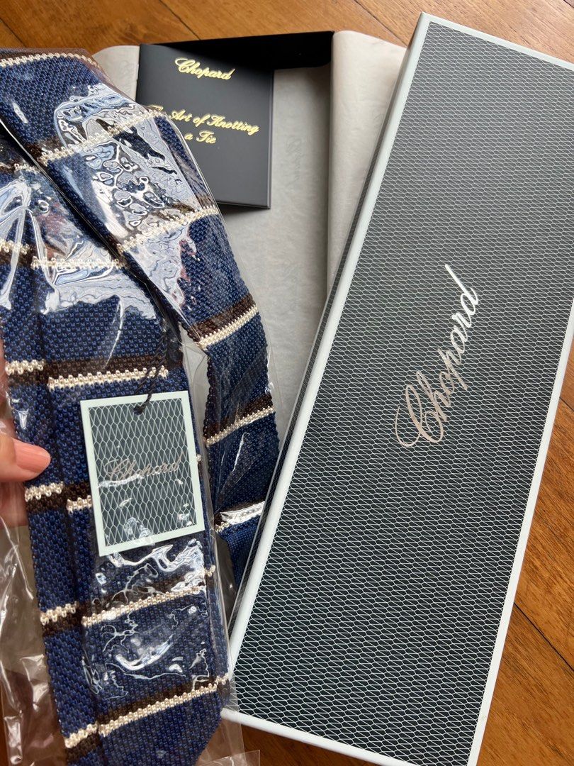 Chopard Men Tie, Men's Fashion, Watches & Accessories, Ties on Carousell