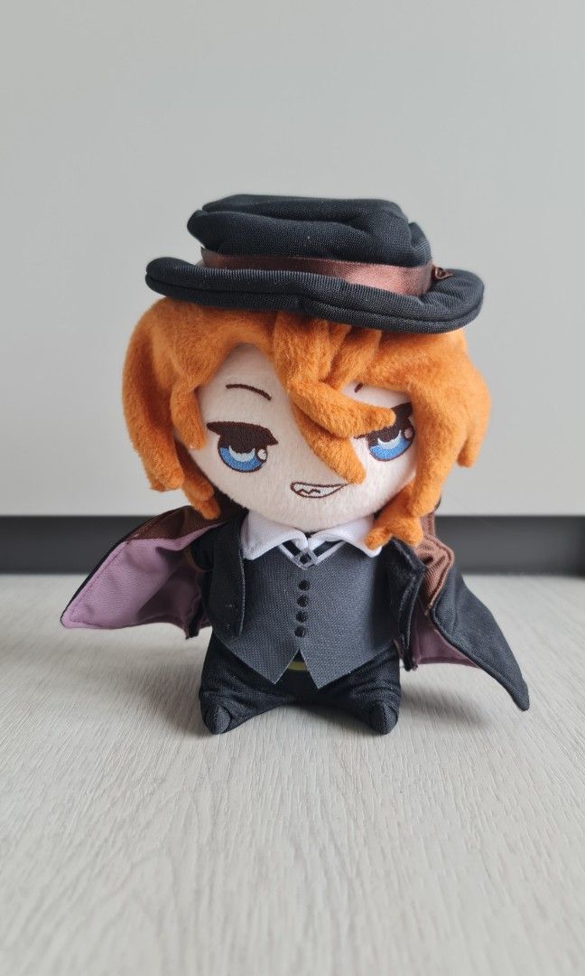 Bungou Stray Dogs Chuuya Plushie (~20cm in height), Hobbies & Toys ...