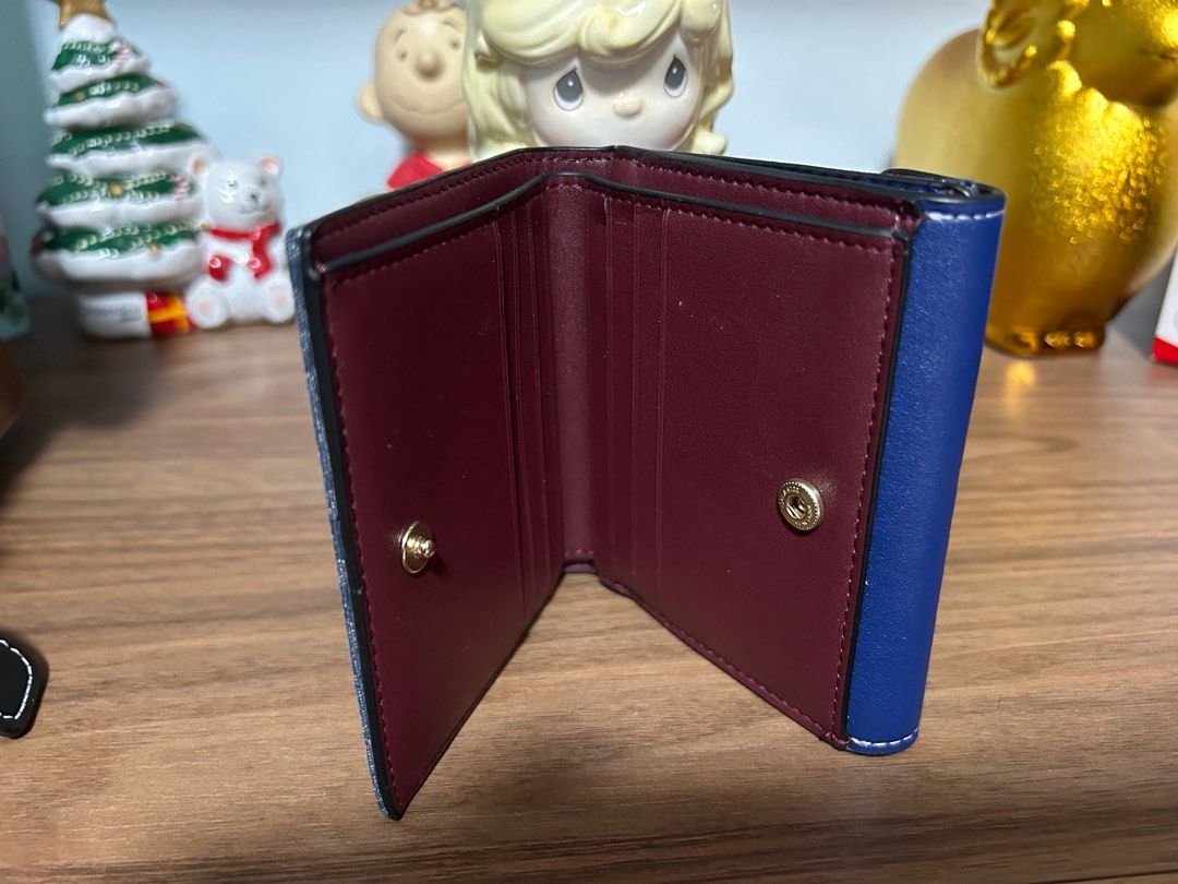 Coach Demin Wallet, Women's Fashion, Bags & Wallets, Wallets & Card ...