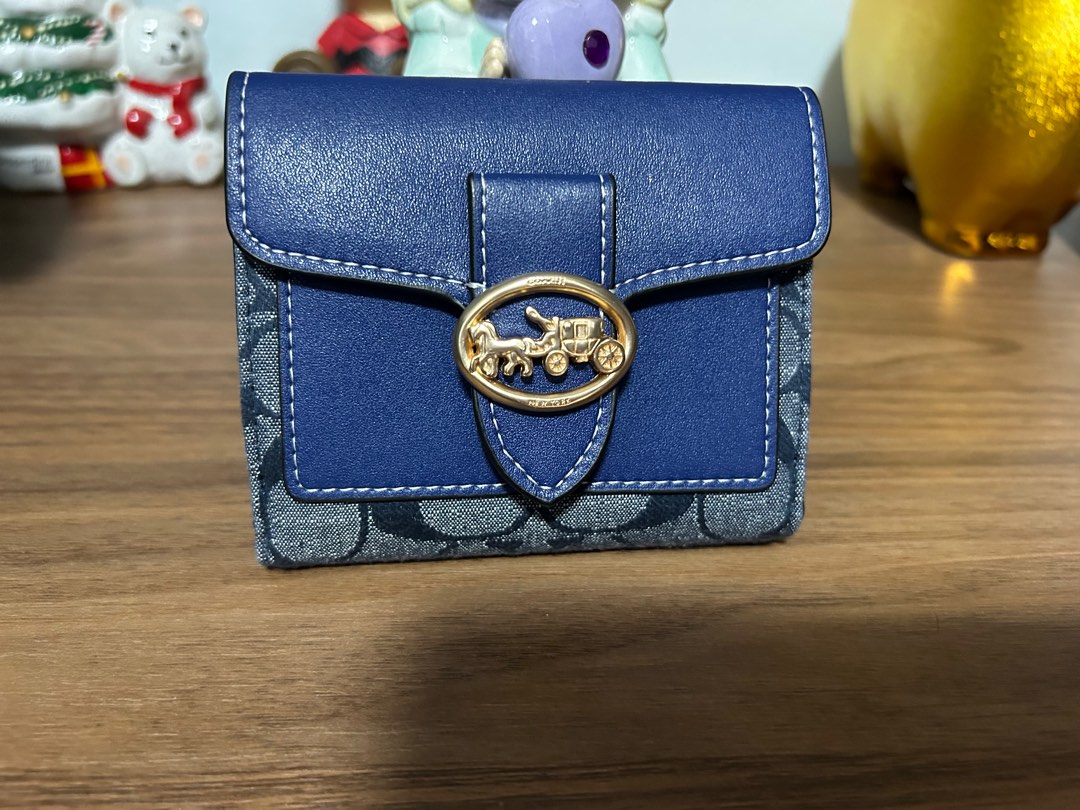 Coach Demin Wallet, Women's Fashion, Bags & Wallets, Wallets & Card ...