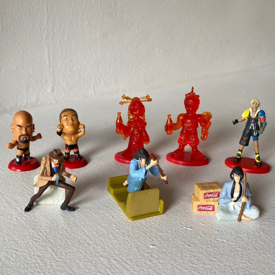 Vintage Coca-Cola x Final Fantasy Red Crystal Collection Lulu & Tidus ...