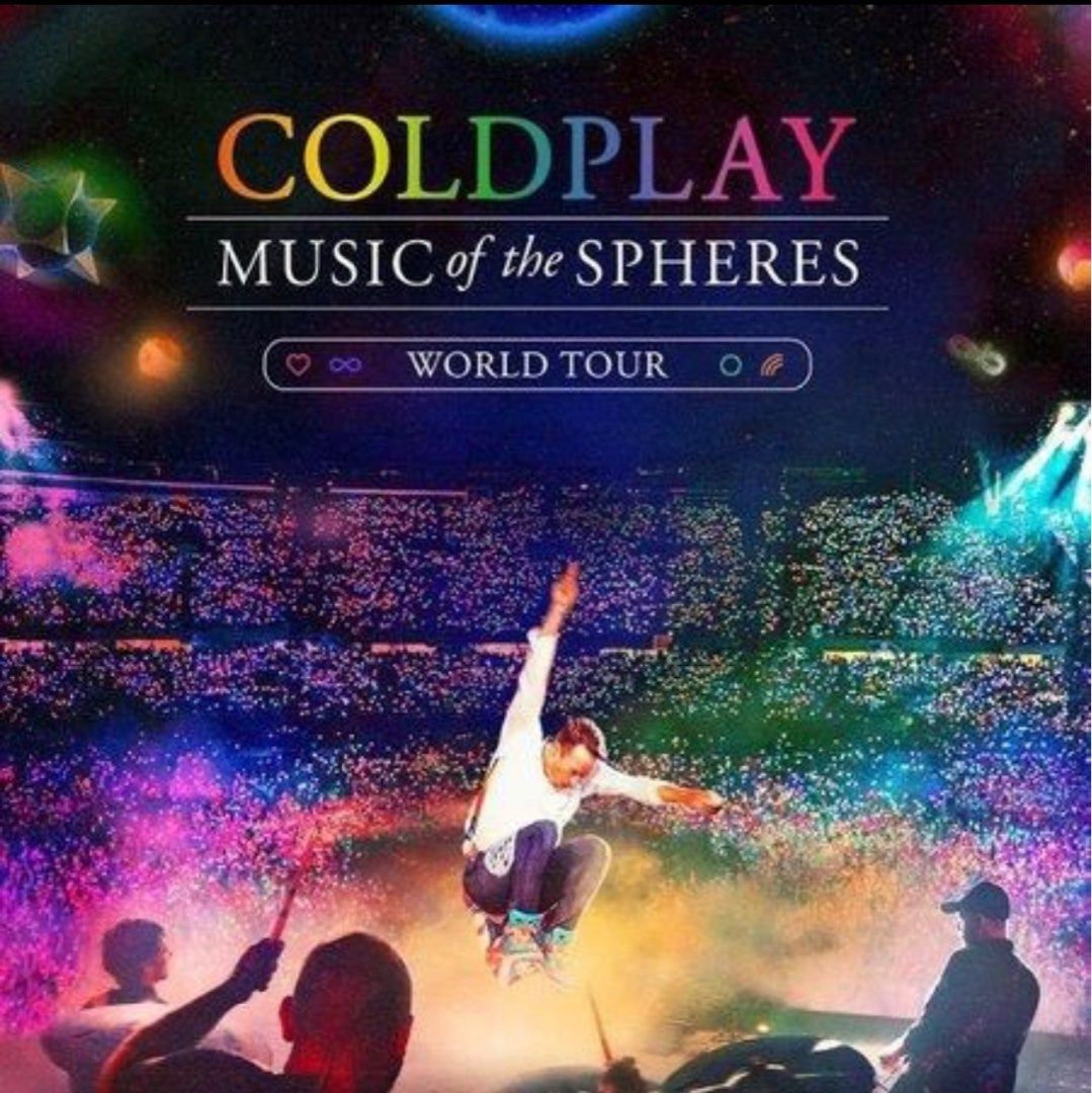 Coldplay Tuesday Standing Tickets x4, Tickets & Vouchers, Event Tickets ...