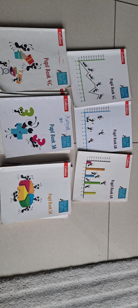 Collins busy ants Mathematics year 3,4,5 &6, Hobbies & Toys, Books ...