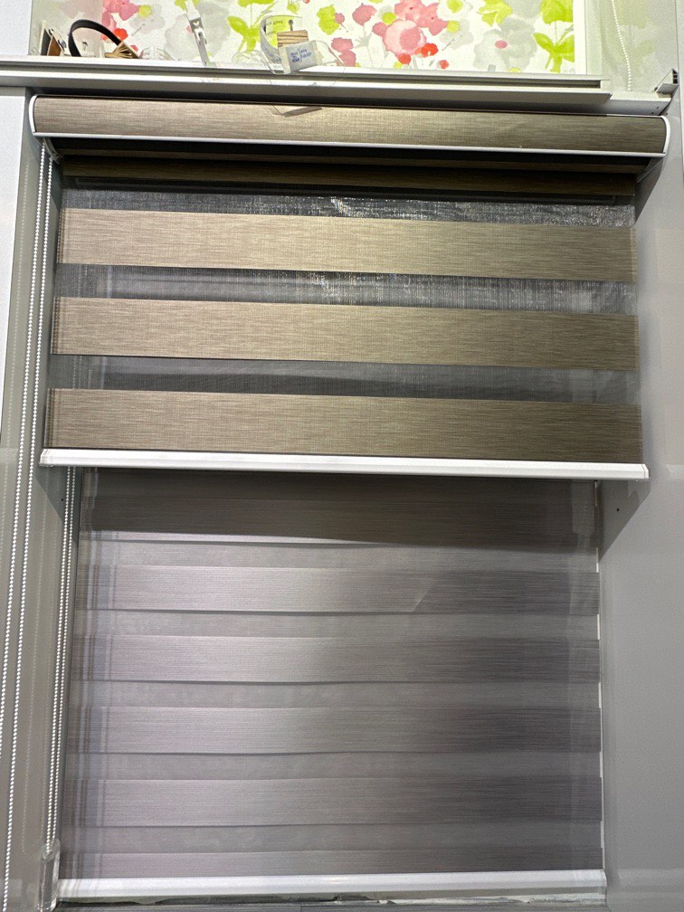 Combi Blind / Korean Blind / Zebra Blinds, Furniture & Home Living ...