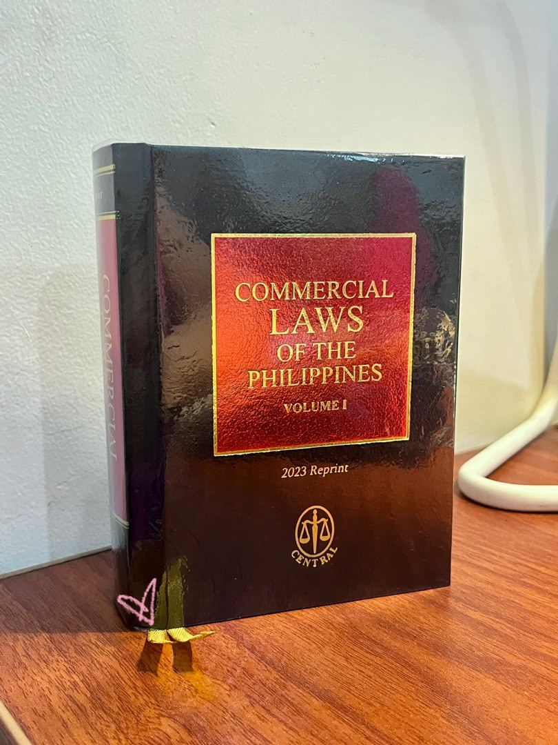 Commercial Law Volume 1 Codal (2023 edition) by Central, Hobbies & Toys ...