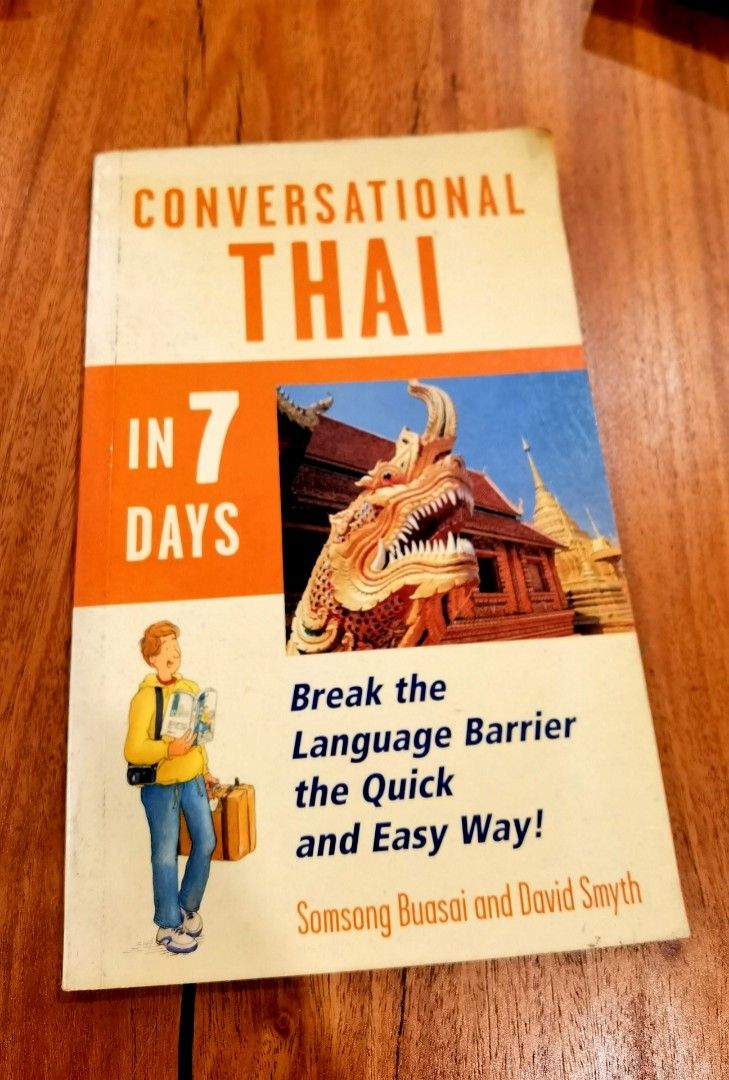 Conversational Thai in 7 Days Self Taught Thai Language Book, Hobbies ...