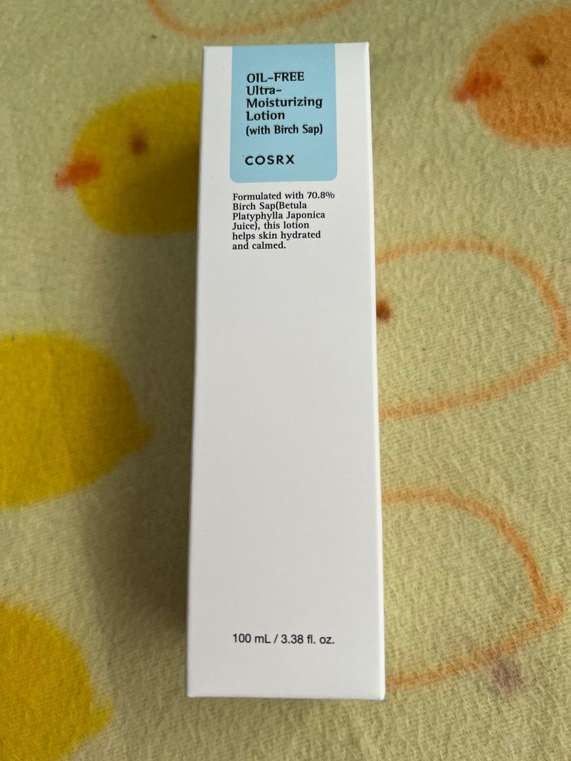COSRX Oil-free Ultra Moisturizing Lotion 100ml, with Birch Sap 70.85% ...
