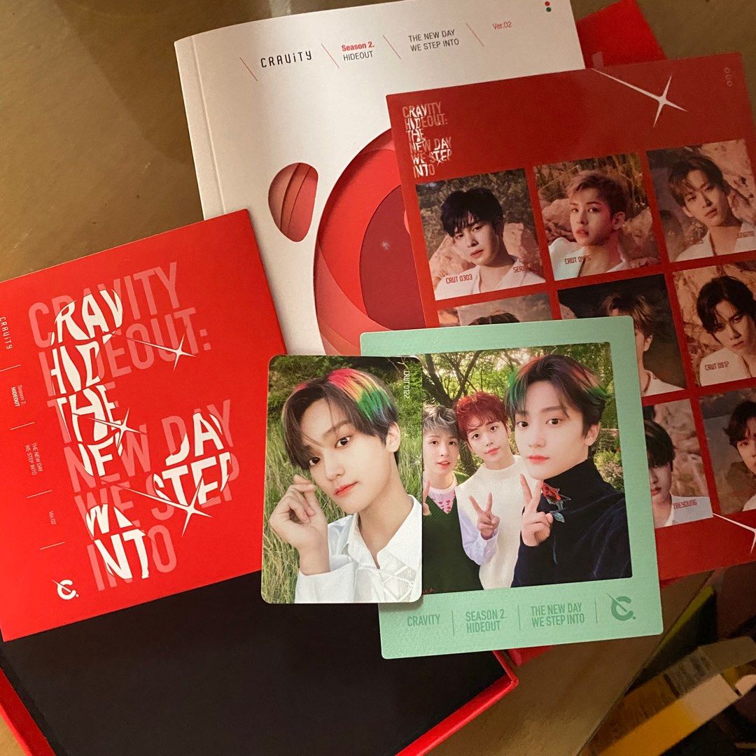CRAVITY ALBUM GET ALL WITH COMPLETE INCLUSION on Carousell