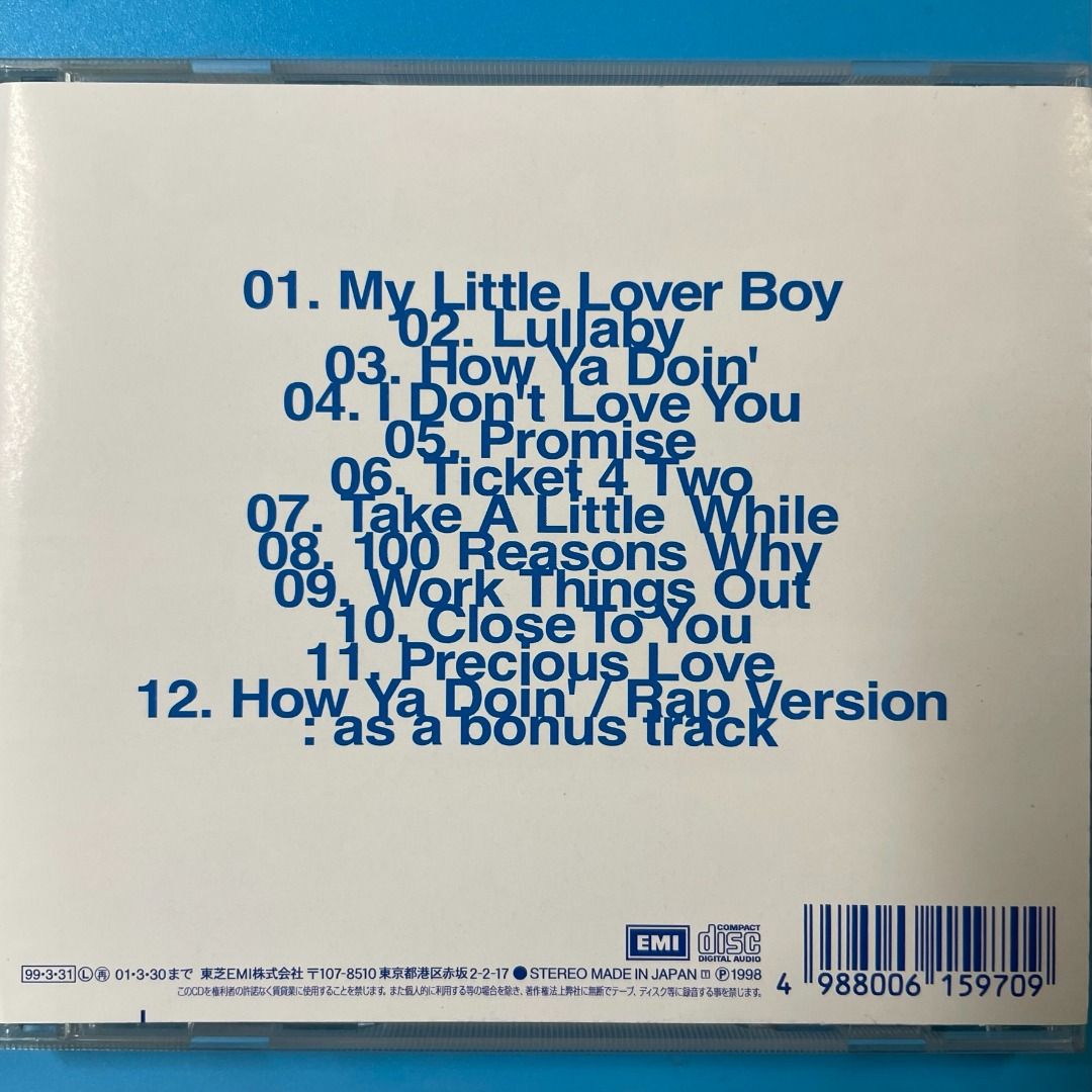Cubic U - Precious 日版 CD 宇多田光 正式出道前以「Cubic U」之名發表的英文專輯 翻唱 Carpenters ...
