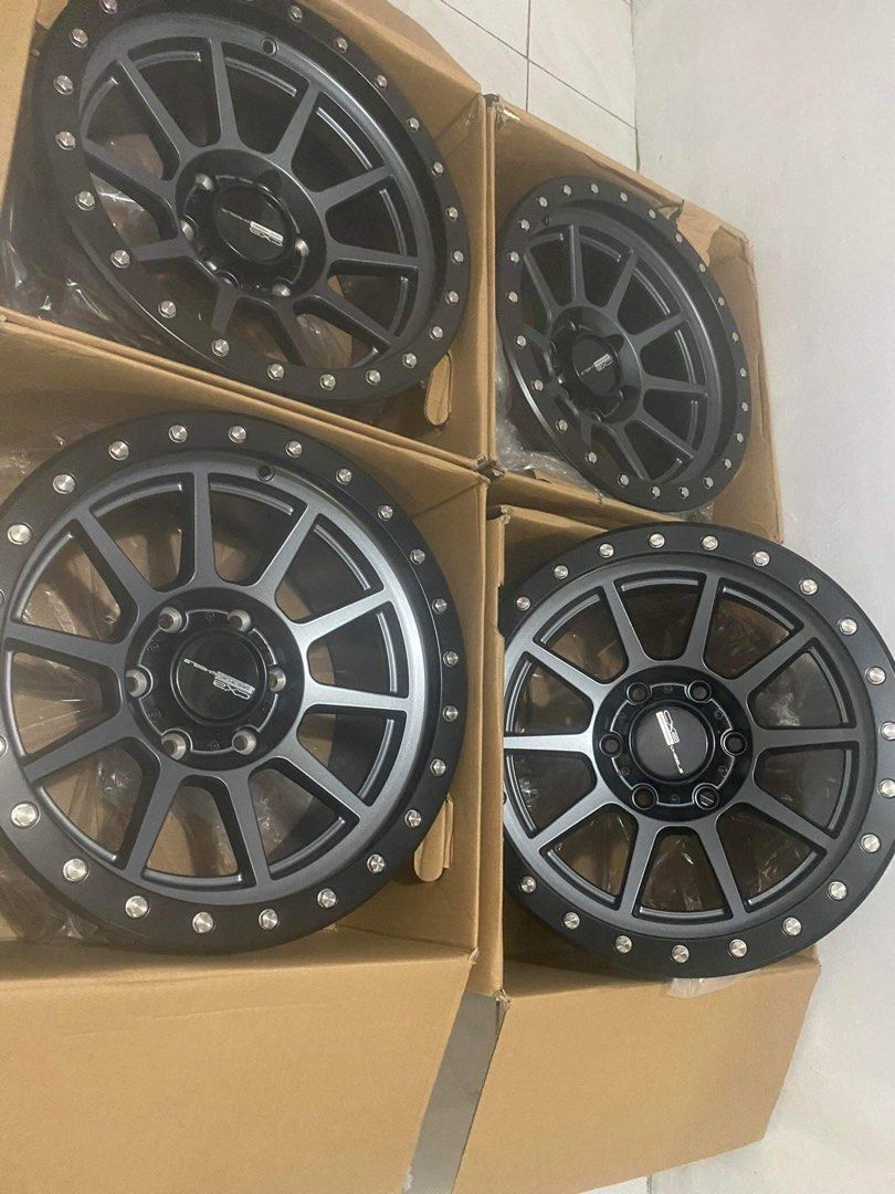 17x9 CXA Offroad Mags (Gun Metal), Car Parts & Accessories, Mags and ...
