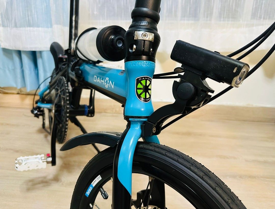 Dahon K3 plus 305舊版 黑藍色16吋 9速, 運動產品, 單車及配件, 單車 - Carousell