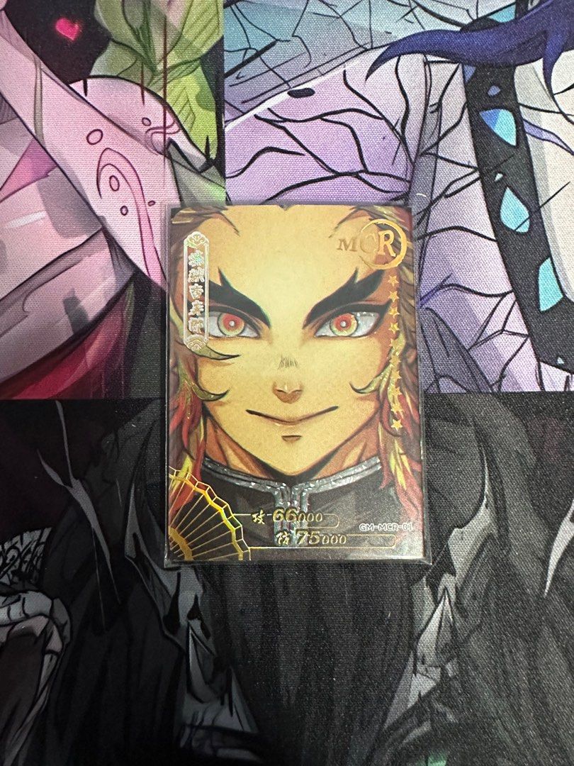 Demon Slayer Mai Ka Cards QR HR Rengoku Booklet, Hobbies & Toys ...