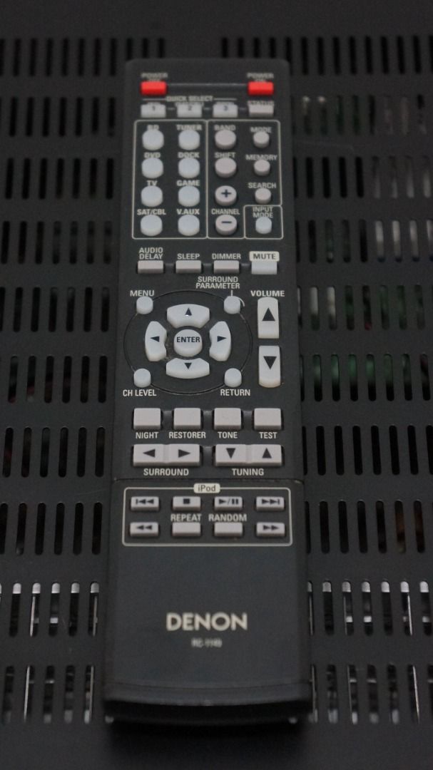 Denon AVR-1312 5.1-ch AV Surround Receiver (with HDMI), Audio ...