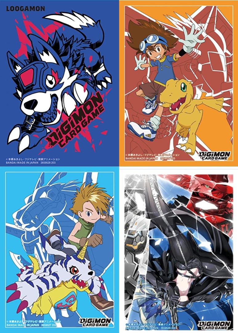 Digimon Card Game Official Card Sleeve 2023 [AGUMON / BEELSTARMON ...