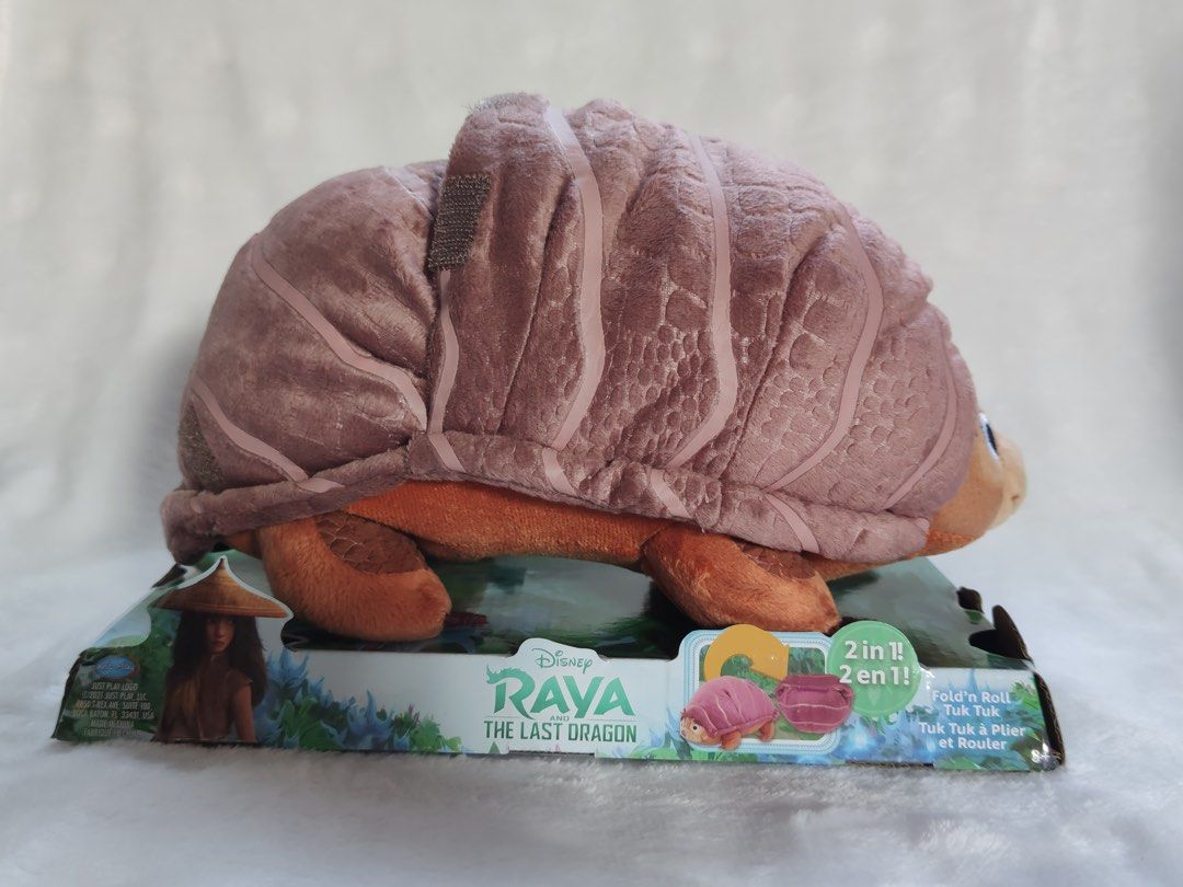 Disney Raya and the Last Dragon Fold'n Roll Tuk Tuk Plush on Carousell
