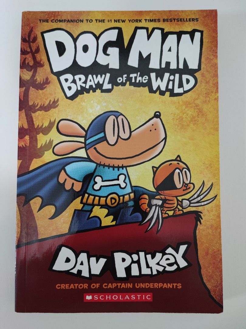 DOG MAN - BRAWL OF THE WILD, 興趣及遊戲, 書本 & 文具, 漫畫 - Carousell