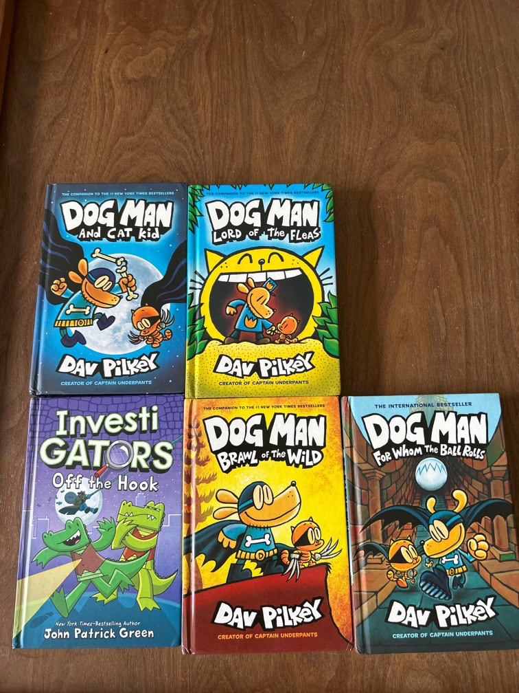 Dog Man books - assorted, Hobbies & Toys, Books & Magazines, Children's ...
