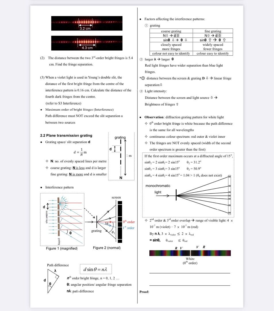 DSE Physics Notes 5** 物理筆記 +送實驗步驟筆記(for DSE essay writing), 興趣及遊戲, 書本 ...