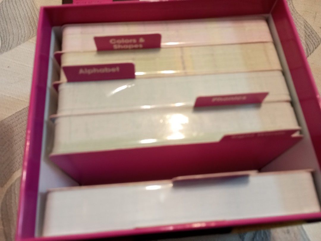 Bundle 1 box 324 Early learning flash cards and Spectrum Sight Words ...